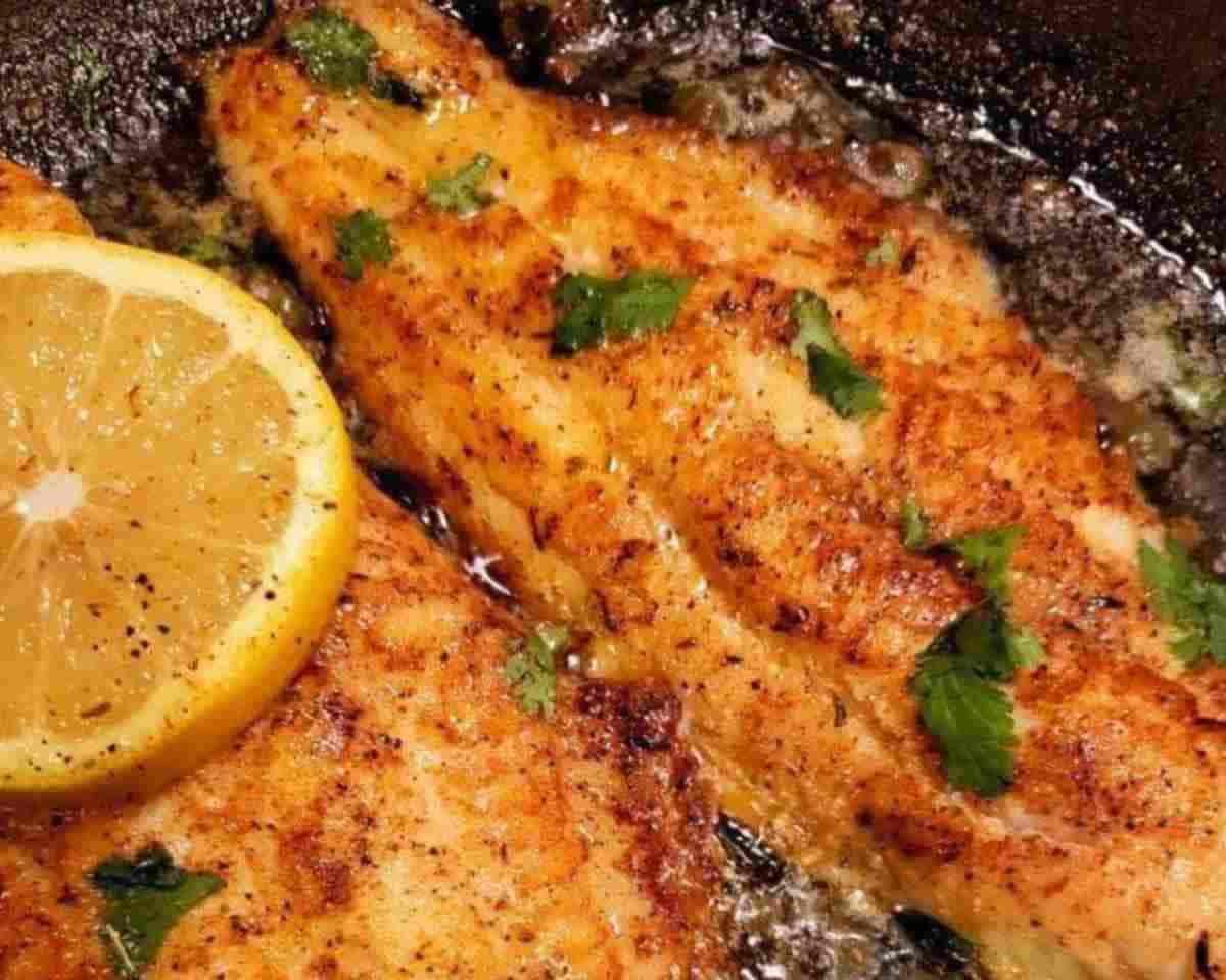Crispy Pan-Seared Fish Fillet - Easy Recipes Idea