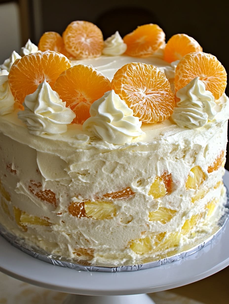 Mandarin Orange Pineapple Cake - Easy Recipes Idea